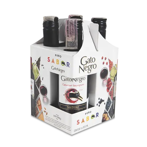 VINO GATO NEGRO CABERNET SAUVIGNON 187MLX4U