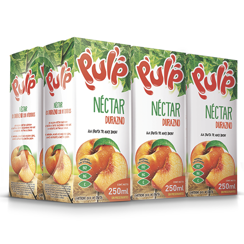 Nectar Pulp Durazno Caja 250Mlx6U
