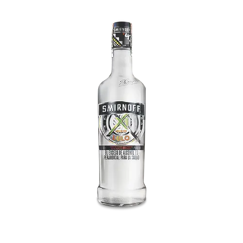 LICOR DE VODKA SMIRNOFF X1 LULO 750ML
