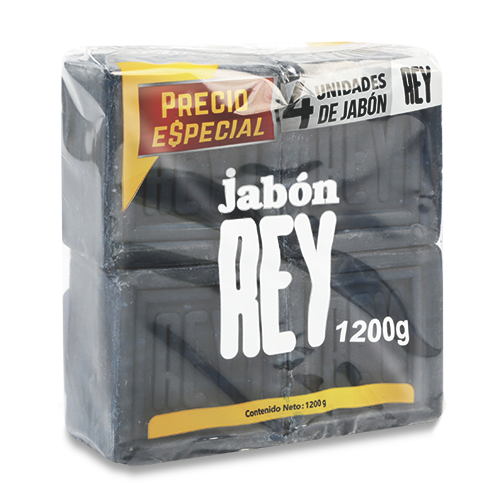 Jabon Rey Barra 300Gx4U