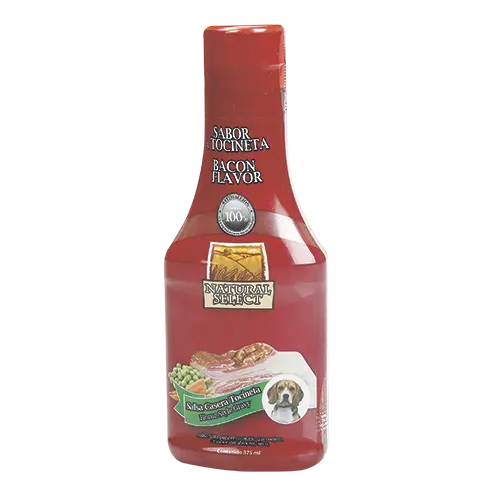 SALSA PERRO NATURAL SELECT TOCINETA 375 ML