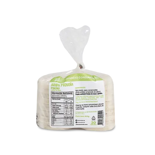 AREPA PEQUENA PINCHO DON MAIZ 20U