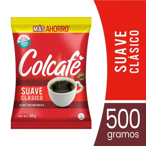 CAFE INSTANTANEO COLCAFE CLASICO POLVO 500G
