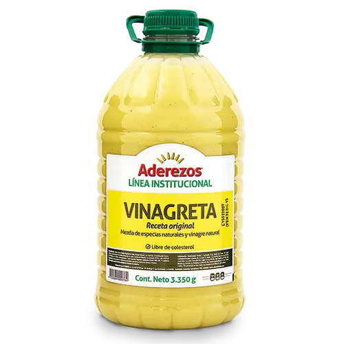 VINAGRETA ADEREZOS PET 3340G