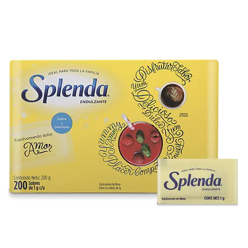 ENDULZANTE SPLENDA CAJA 1GX200U